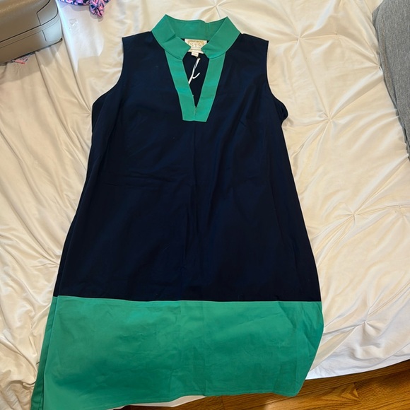 Sail to Sable | Dresses | Brand New Sail To Sable Navy And Green Tunic ...